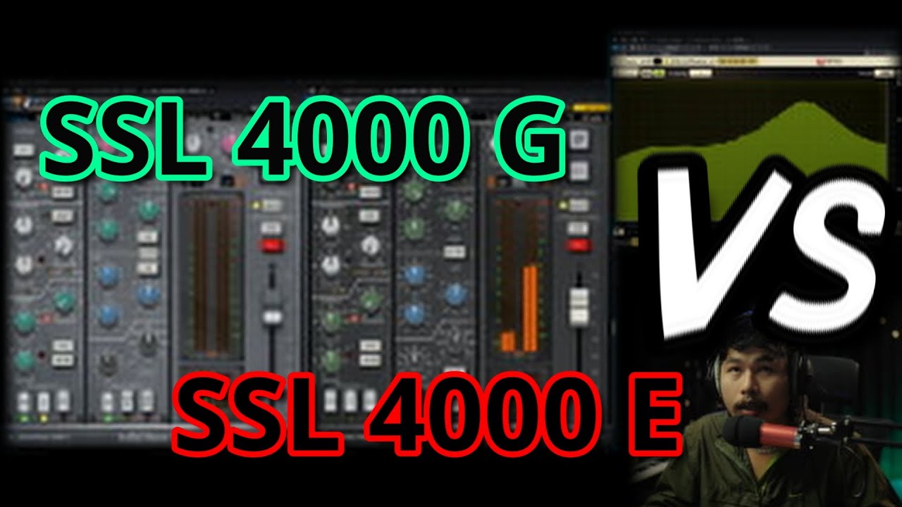 ป้ายยา EP.14 เปรียบเทียบ [ BRAINWORX BX_CONSOLE SSL 4000 G VS 4000 E ...