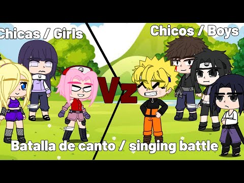 Batalla de canto / singing battle / Naruto Shippuden/ Shipps /Otaku.. UwU