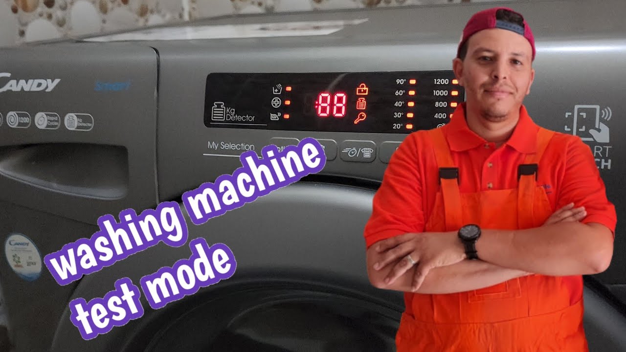 CANDY Washing Machine Diagnostic Mode How To Check Error Code Test CANDY Washing Machine Diagnostic Mode How To Check Error Code Test