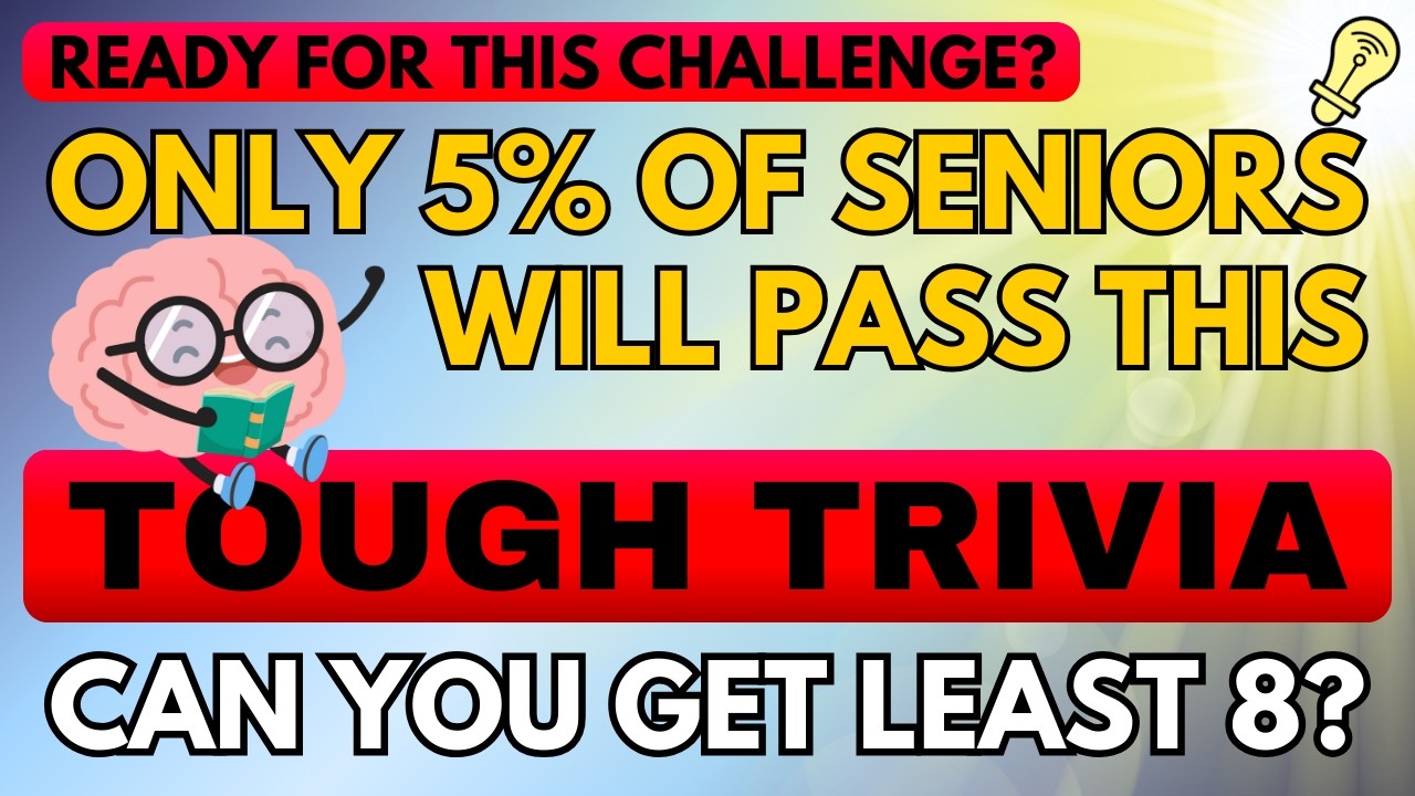 Your Memory Is Razor Sharp If You Can Get 12 Correct Answers - If Not ...