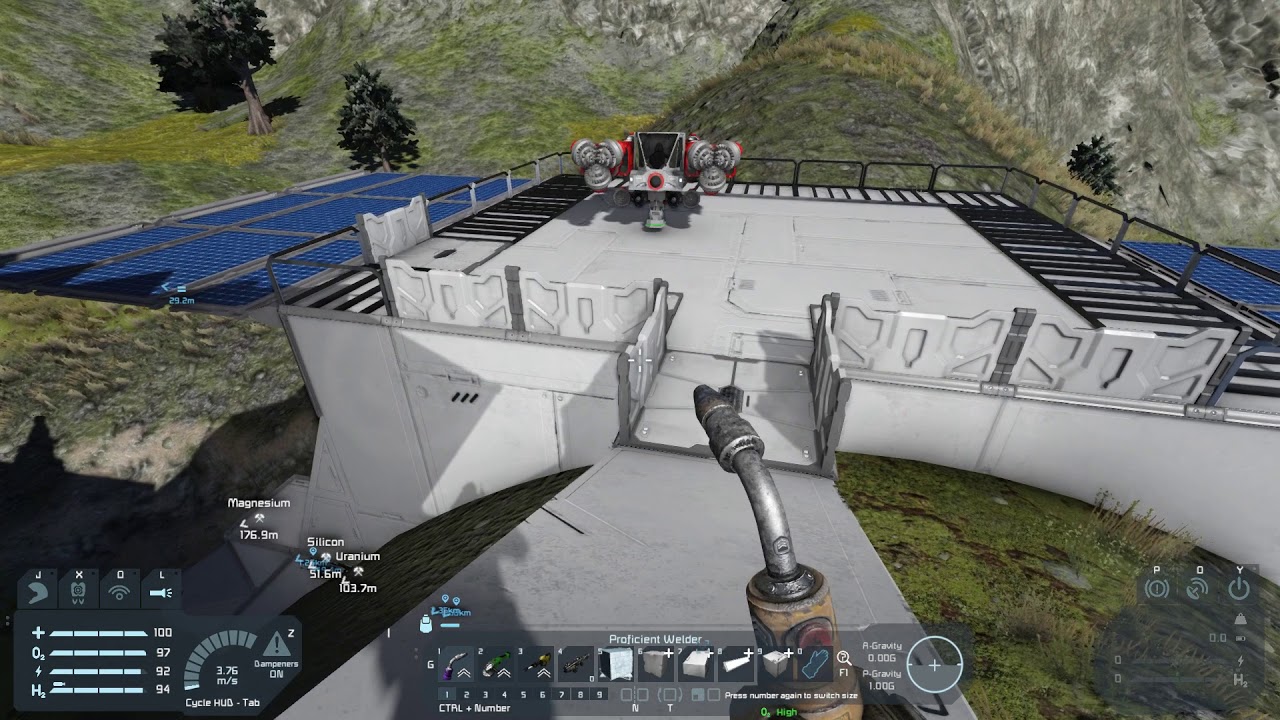Military Drydock - Ep. 16 - Nanobot Repairs! - Let's Play Space ...