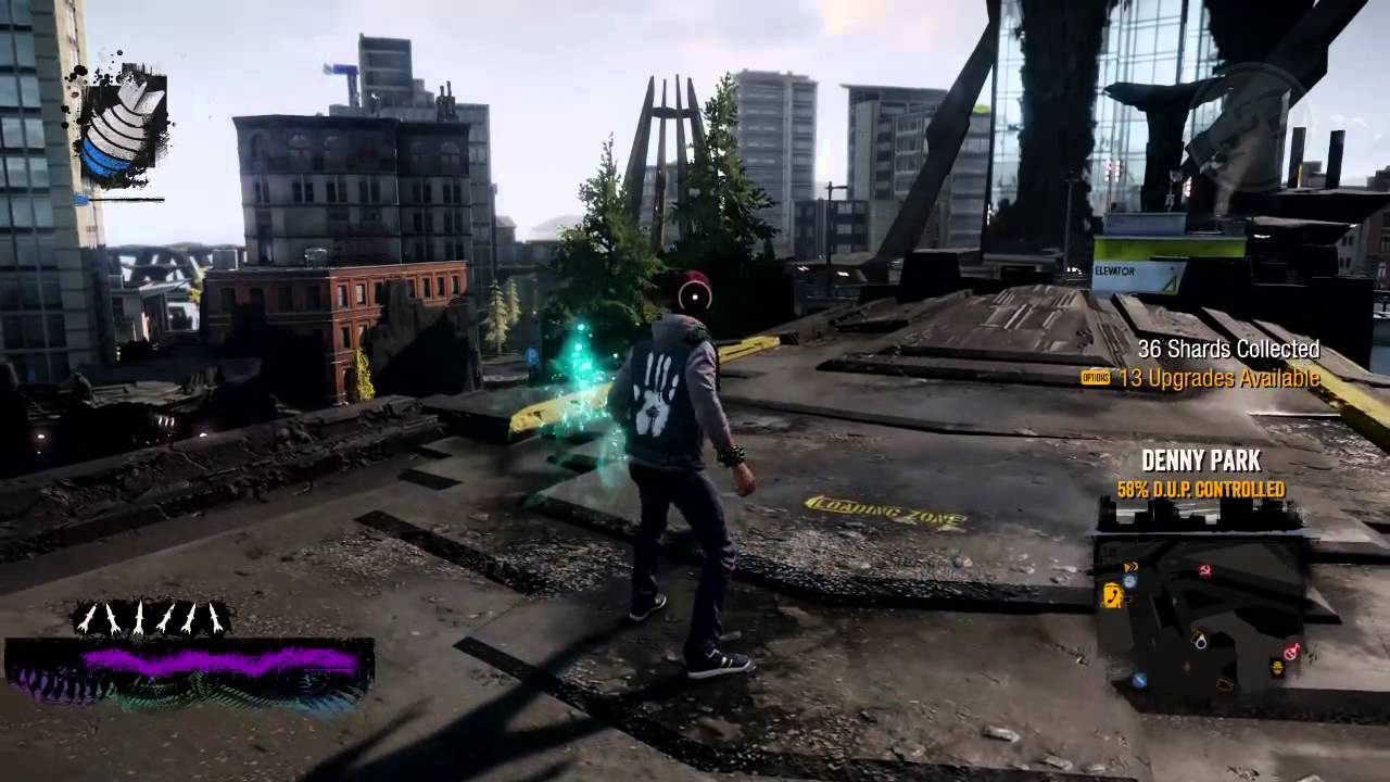 inFAMOUS Second Son - Denny Park - Blast Shards Locations - YouTube