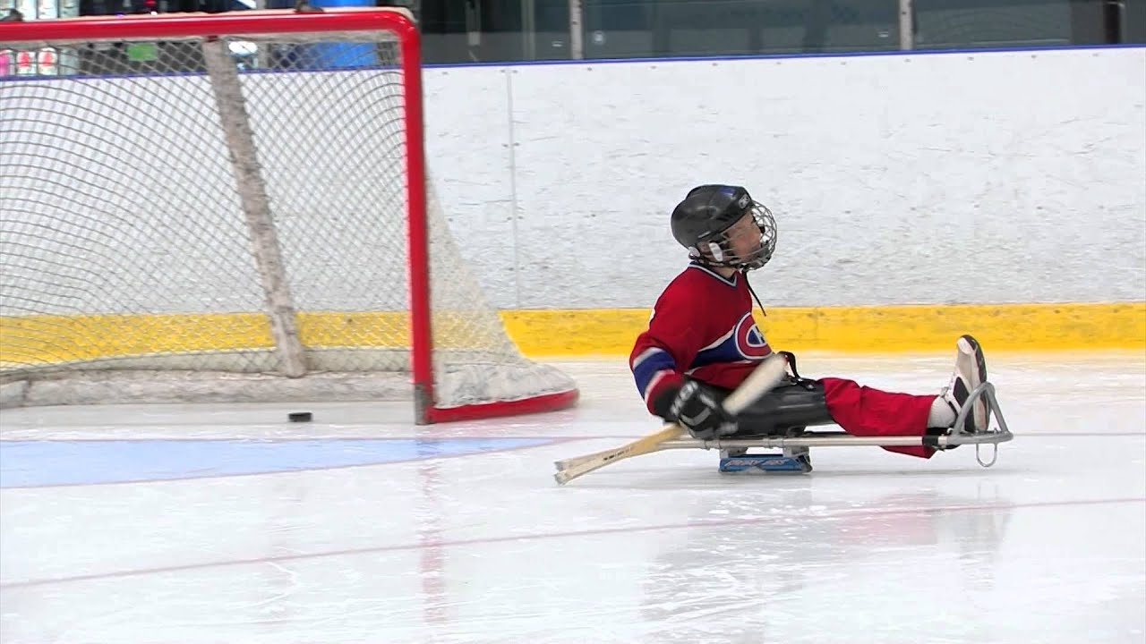 Inspired. Active. Independent. Jacob LeBlanc - sledge hockey - YouTube