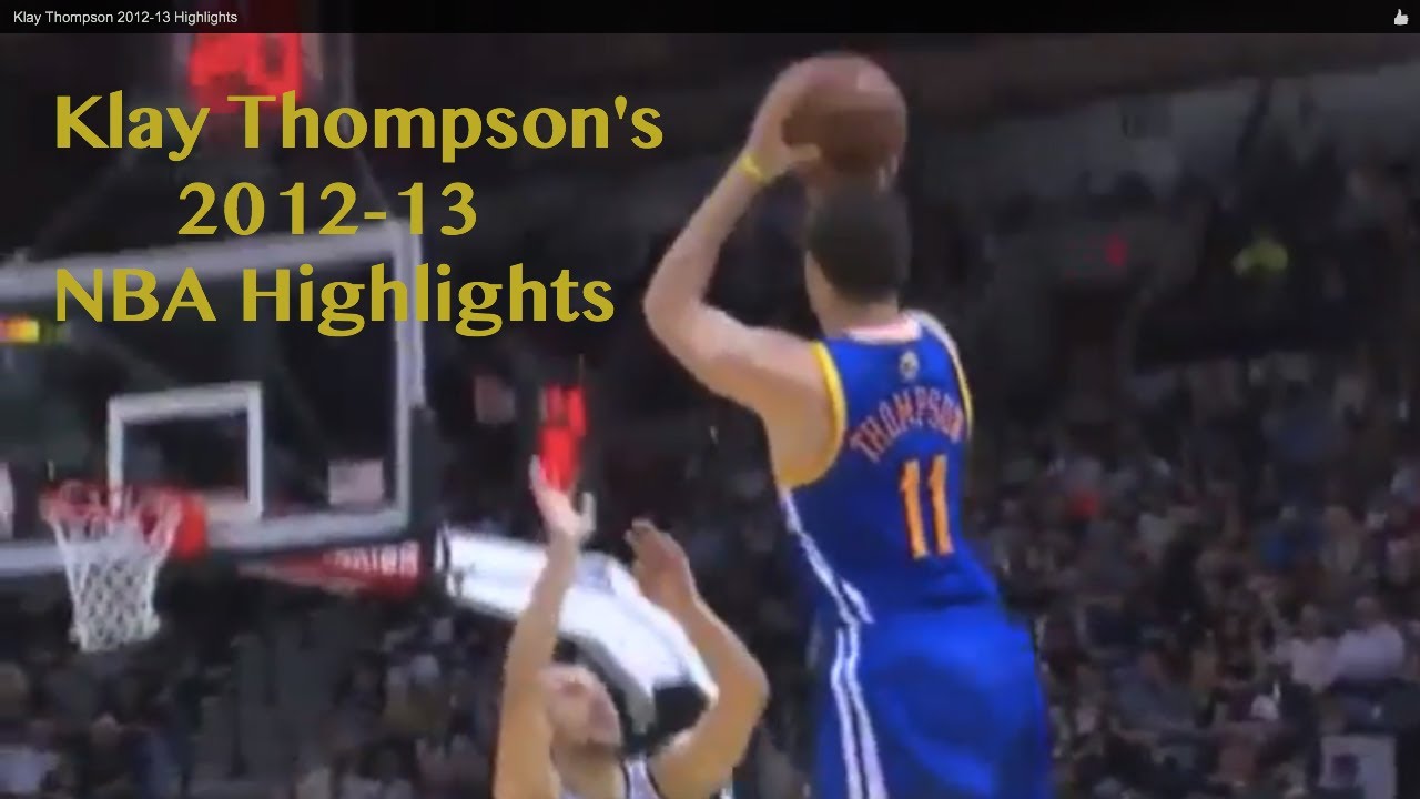 Klay Thompson Highlights - YouTube