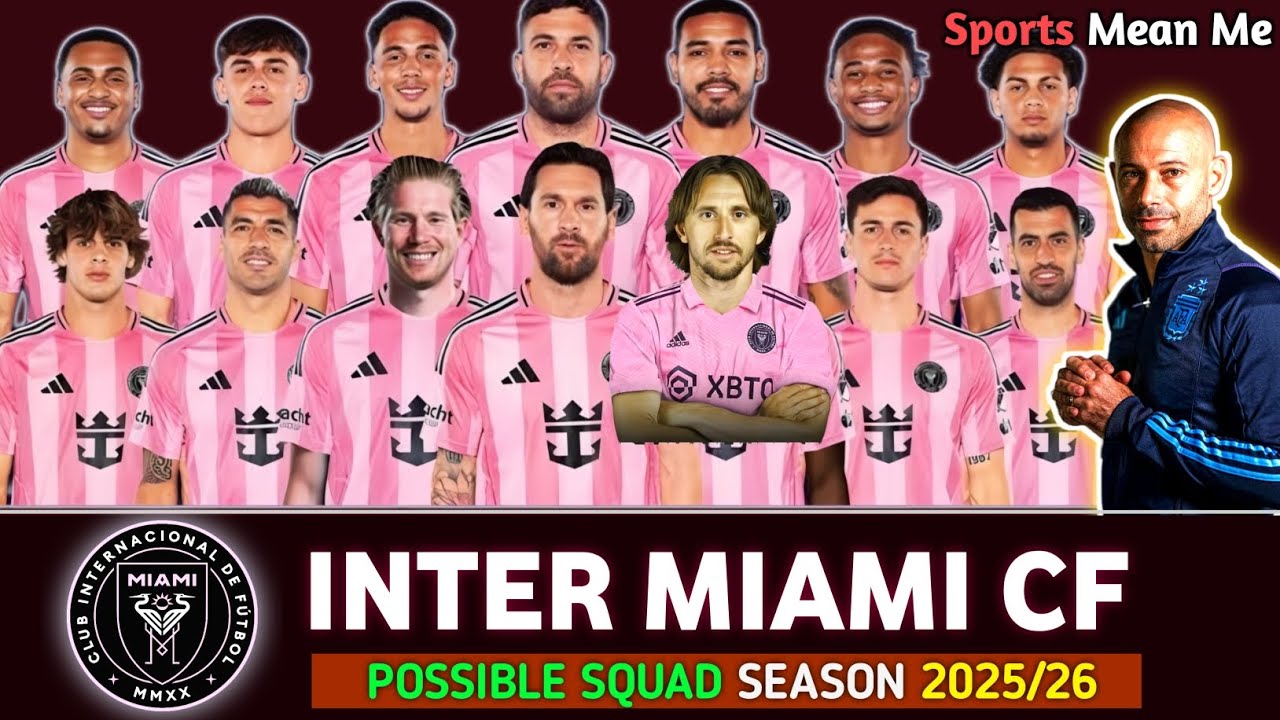 Inter Miami 2025/26 Squad Predictions: New Signings & Transfers ...