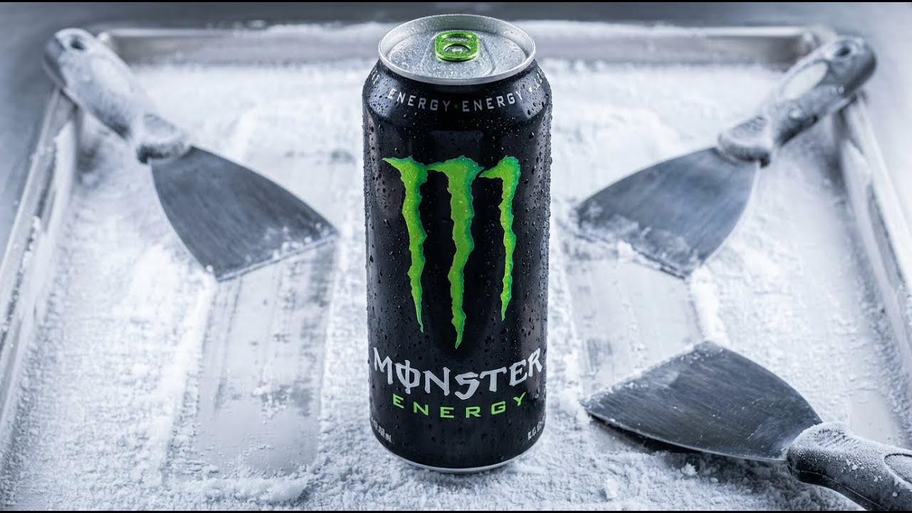 Satisfying Ice Cream Rolls - Monster Energy Edition - YouTube