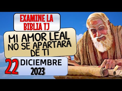 🔵 MI AMOR LEAL NO SE APARTARÁ DE TI EXAMINE LA BIBLIA TJ - YouTube