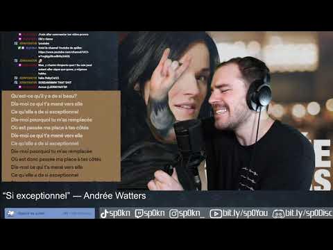 Andrée Watters - Si exceptionnel Vocal Cover | Live on Twitch - YouTube