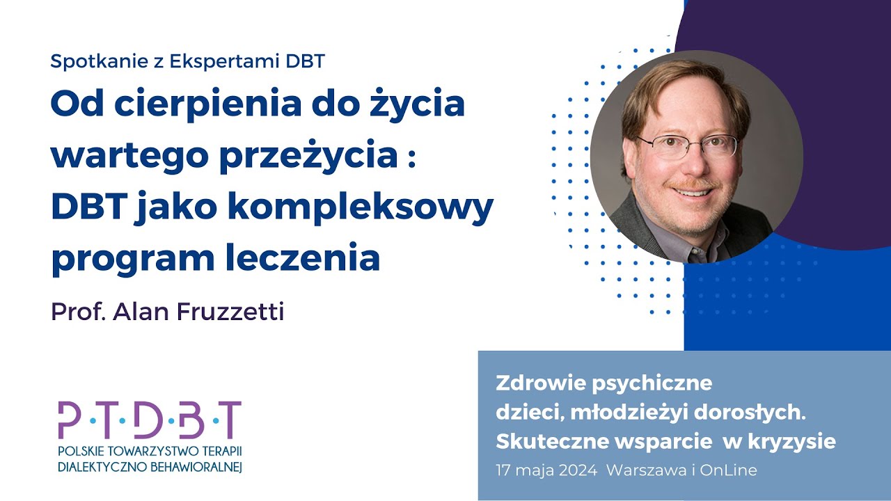 Od Cierpienia do Życia Wartego Przeżycia, Terapia Dialektyczno ...