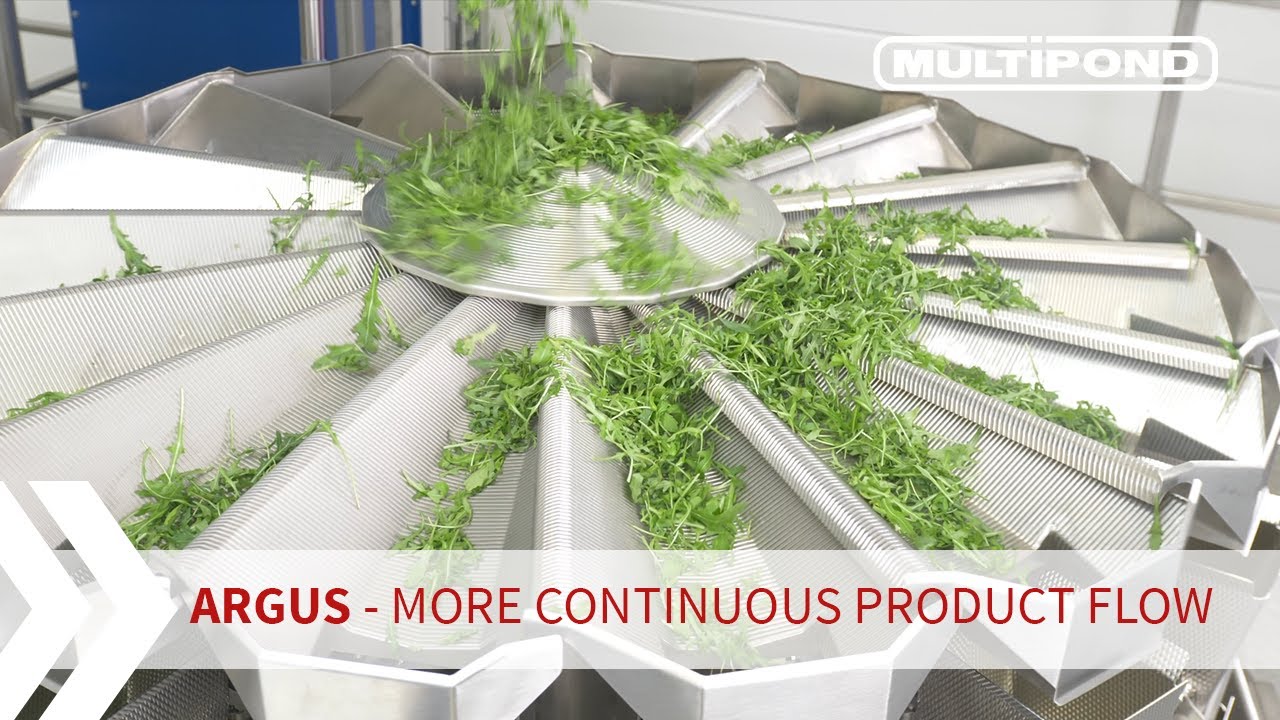 Multihead weigher | More continuous product flow | MULTIPOND - YouTube