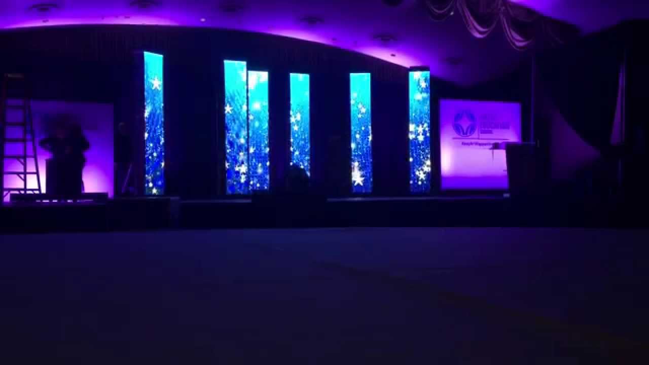 LED column example 1 - YouTube