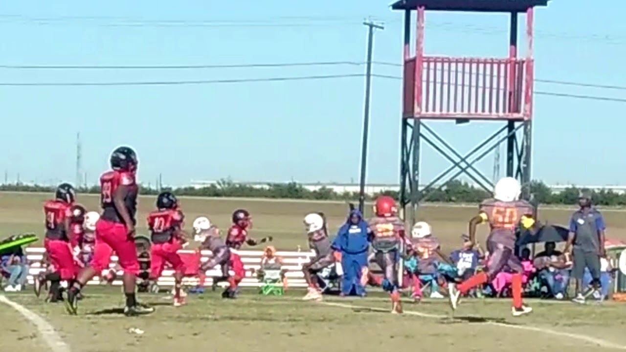 2017 Vick Lincoln Jr 9yr Old Lancaster Bulldogs Highlights - YouTube