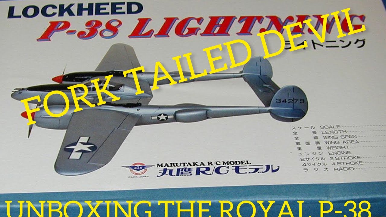 RC Scale Warbird/ Unboxing the Fork Tailed Devil/ P-38 Lightning - YouTube