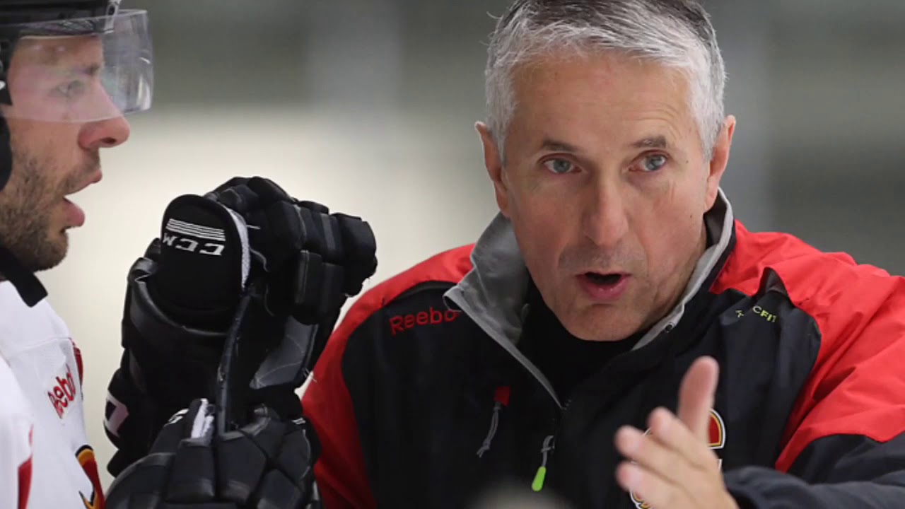 Calgary Flames head coach Bob Hartley happy for John Tortorella - YouTube
