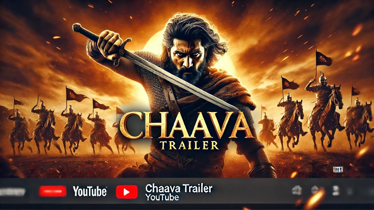 chhaava trailer | Vicky kaushal | rashmike m| official page| #chaava # ...