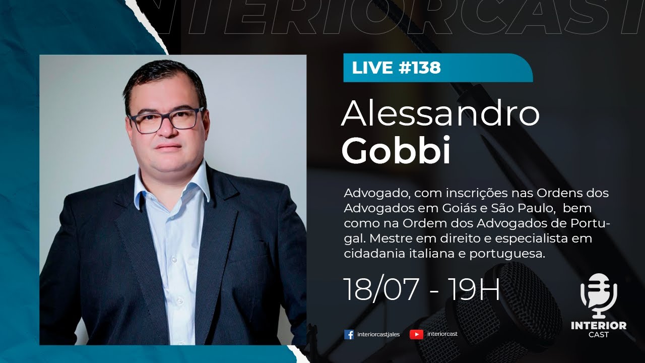 InteriorCast #138 - Alessandro Gobbi (Especialista em Cidadania ...