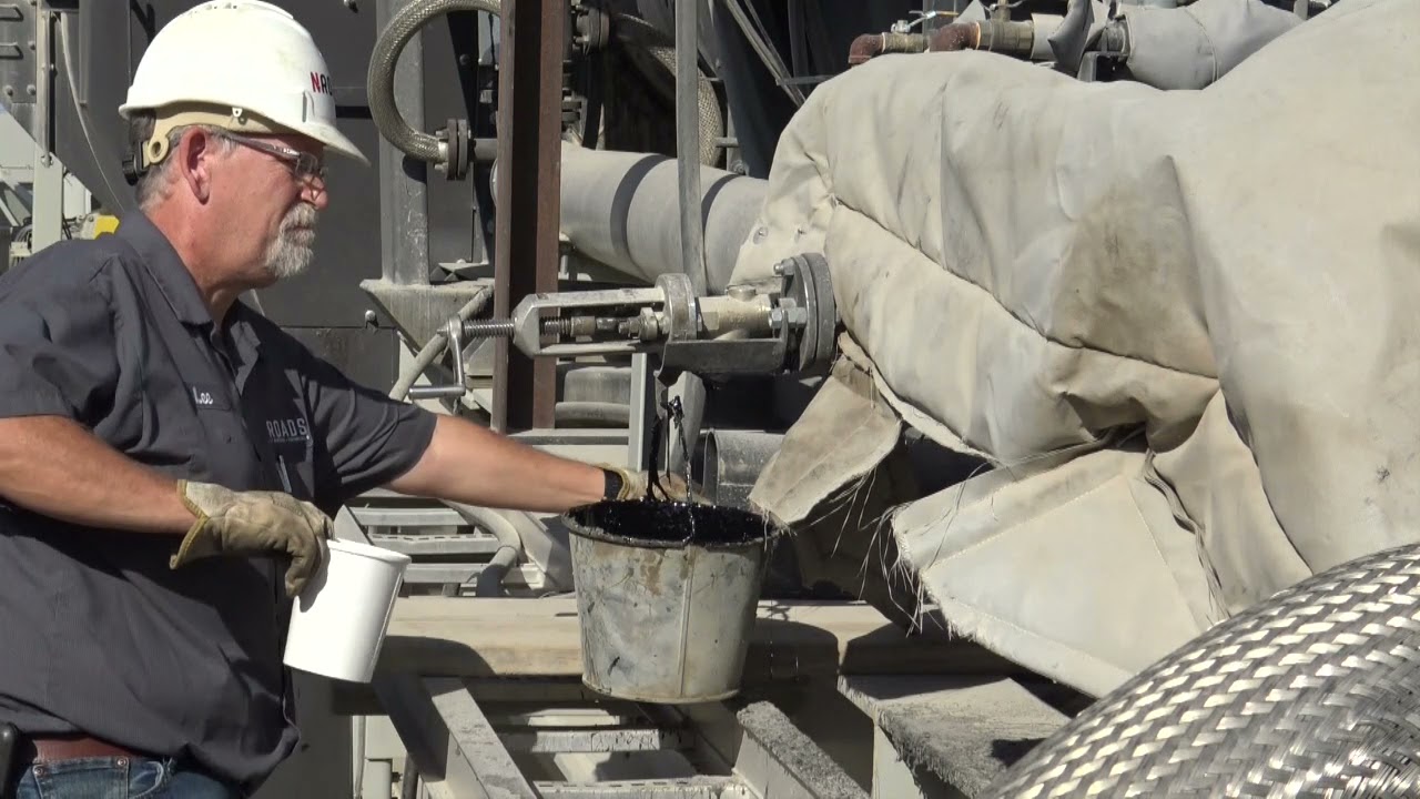 Sampling Asphalt Binder - YouTube