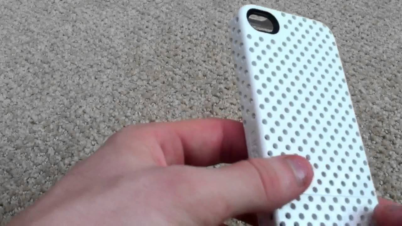 Incase perforated iPhone 4 slider case - YouTube