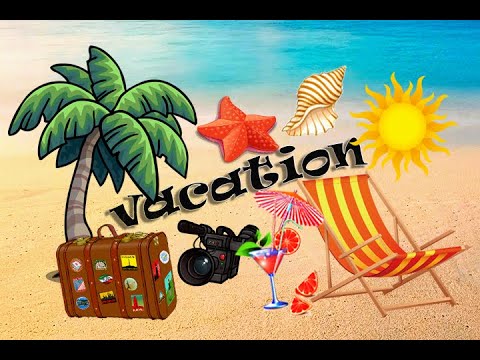 Vacation Vocabulary in English - YouTube