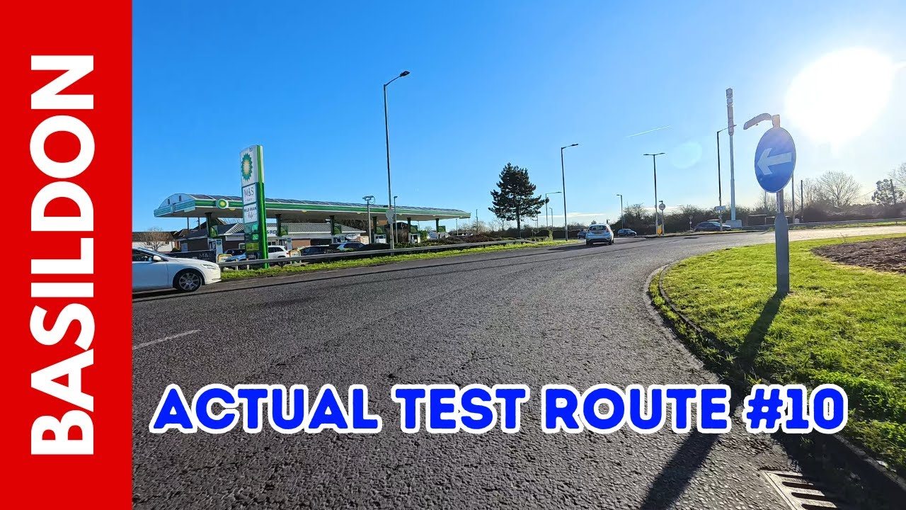 Actual Basildon Driving Test Route With Commentary, Speed Limits ...