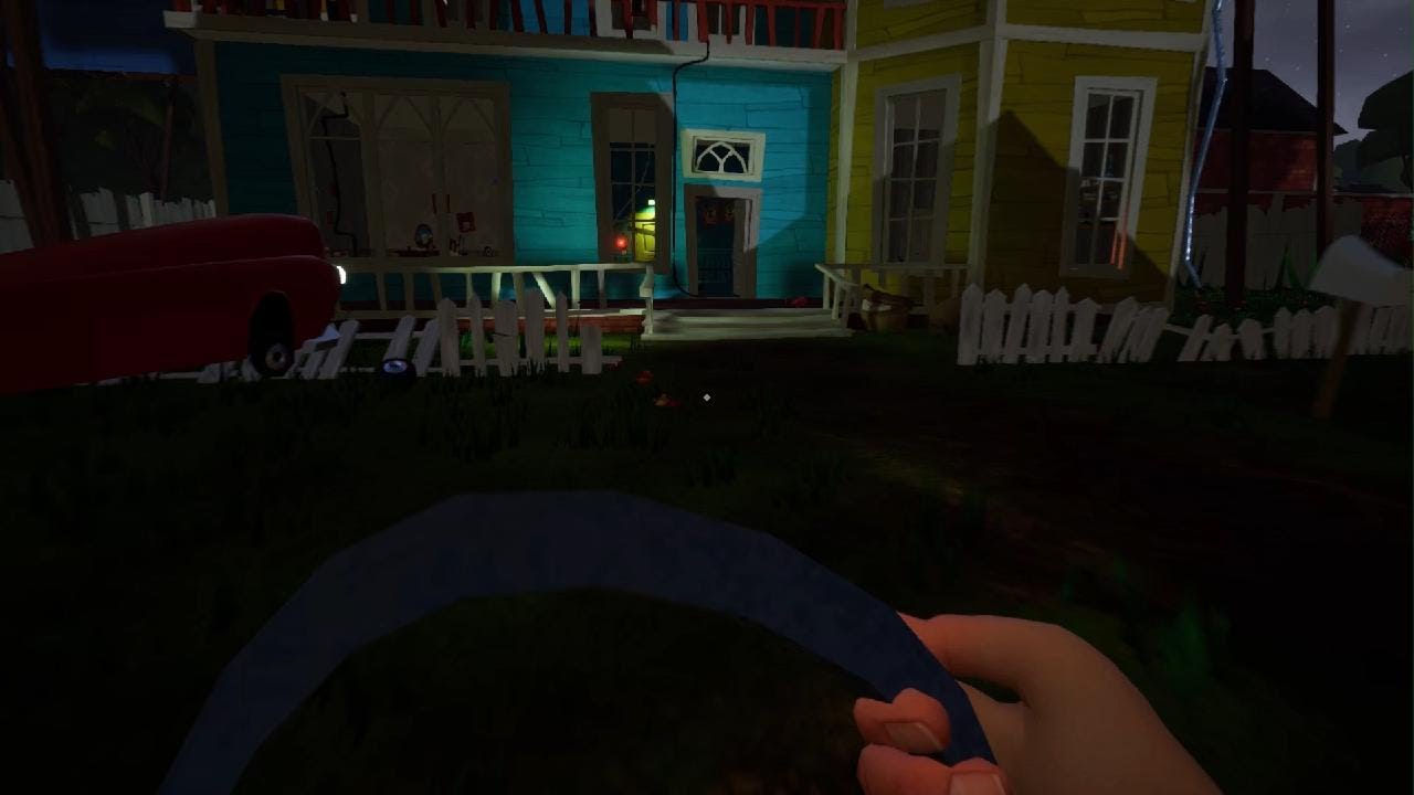 Hello Neighbor How to get Keycard - YouTube