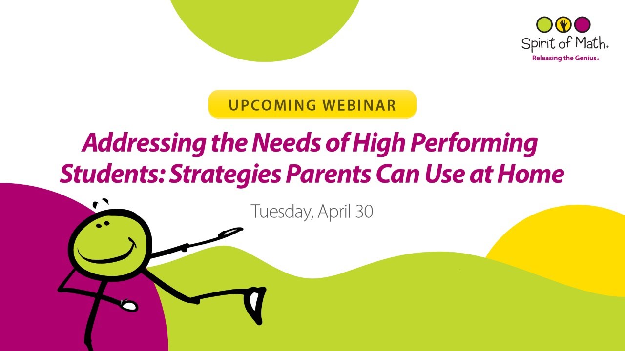 Addressing the Needs of High Performing Students: Strategies Parents ...