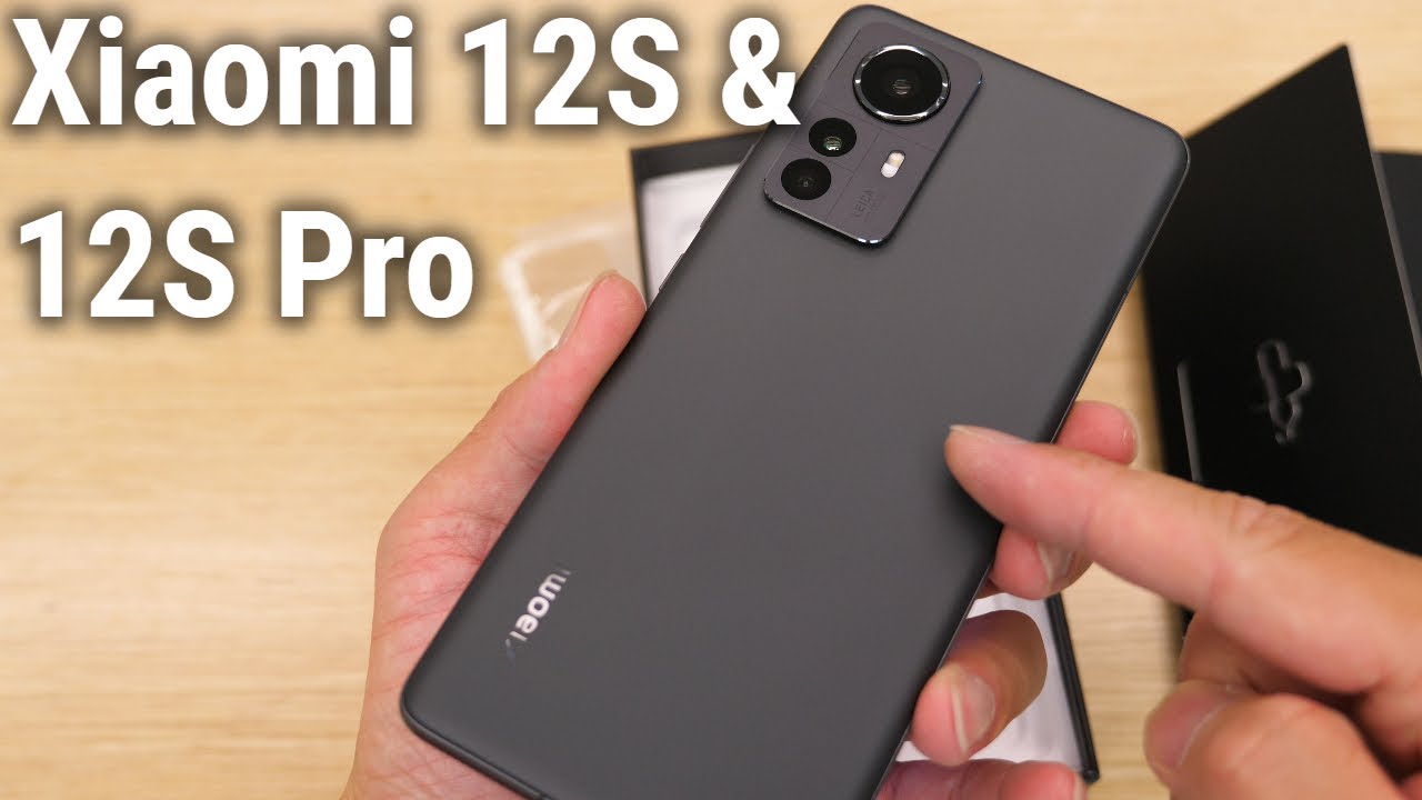 Xiaomi 12S & 12S Pro Unboxing with Real Photo Samples [English] - YouTube