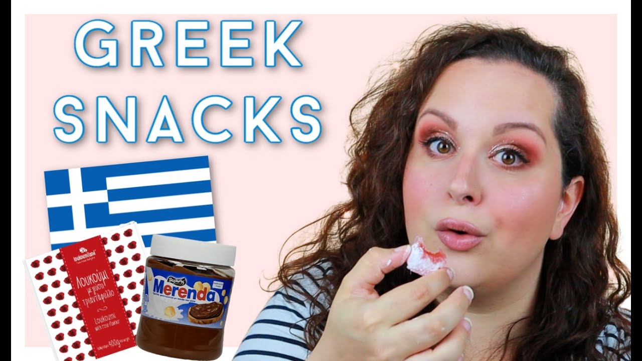 My Favorite Greek Snacks | Why am I CRYING?! - YouTube