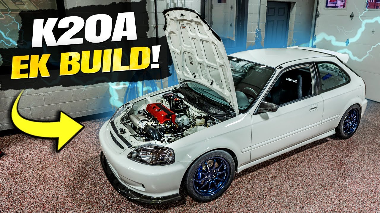 All Motor k20a Type-R EK hatchback Overhaul! Ready for the Dyno! - YouTube