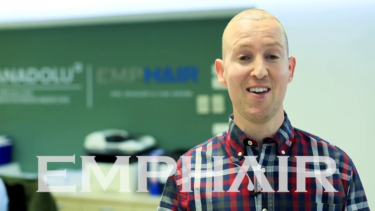 Mr. Mark's hair transplant journey to Emphair. - YouTube