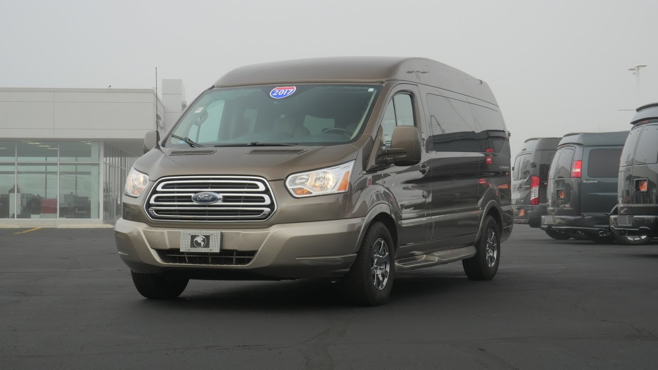 Custom Fade Paint! 2017 Ford Transit Explorer Vans Conversion Van ...