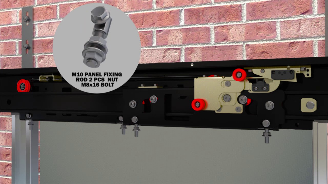 Automatic Landing Door Installation - Prolift Elevator - YouTube