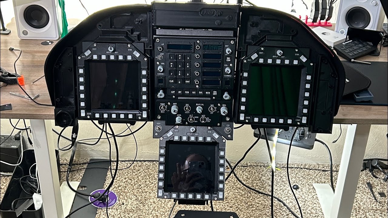 An update on my flight-simulator rig! - YouTube