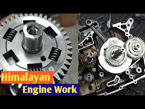 Himalayan Engine overhaul |DOT4 VISHNU #himalayan #royalenfield # ...