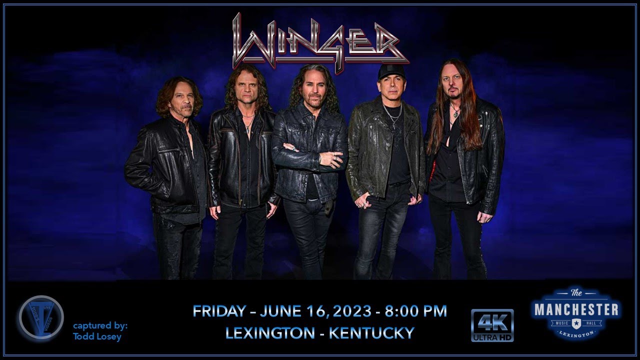 Winger - "Rainbow in the Rose"{4K} (Live) Lexington, KY - Manchester ...