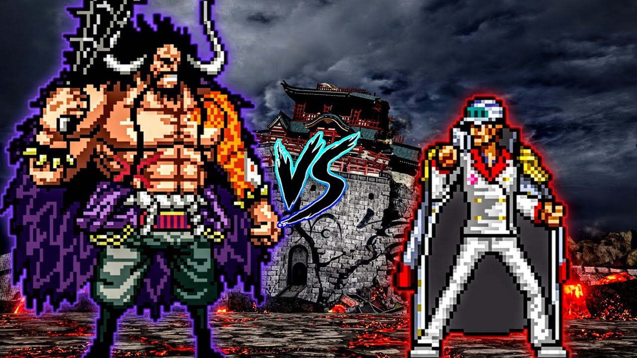 Kaido V5 (all form) (New) VS Akuma in Jump Force Mugen - YouTube