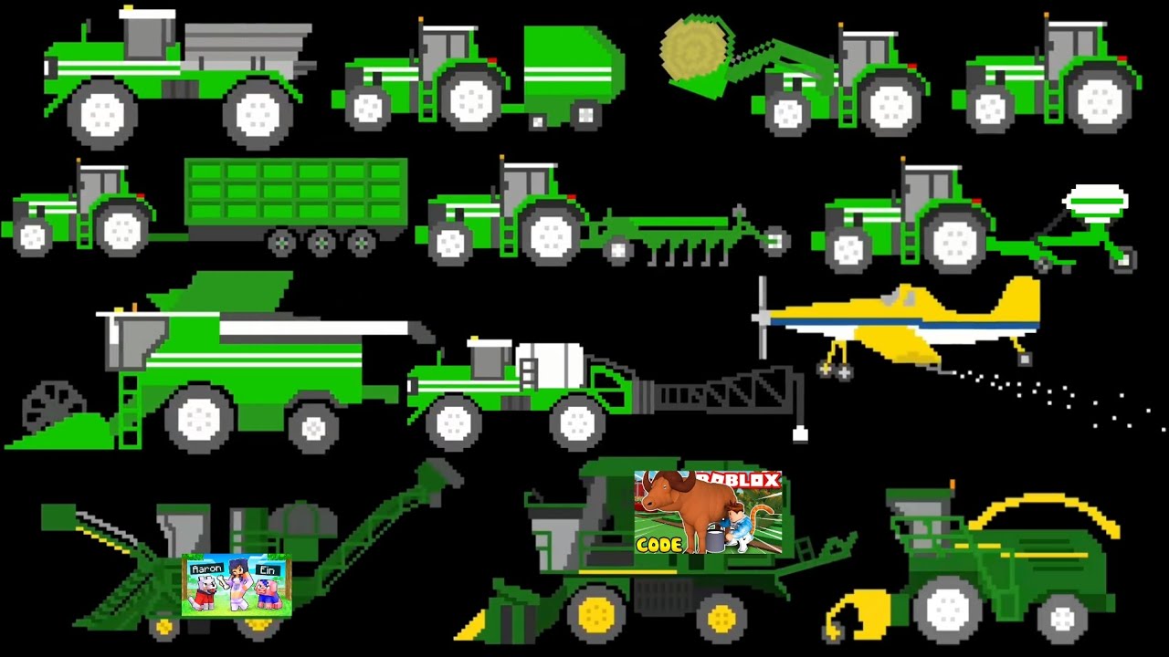 farm vehicles remake - YouTube