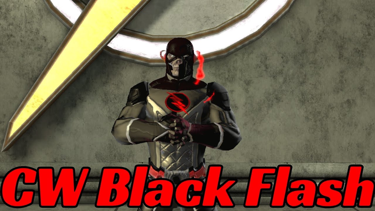 DCUO CW Black Flash Style - YouTube