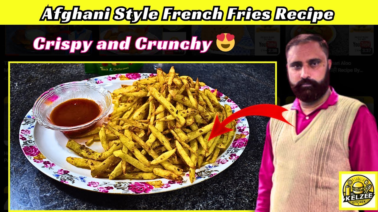 Crunchy and Flavorfu Afghani Style French Fries Recipe By Chef Zahoor ...