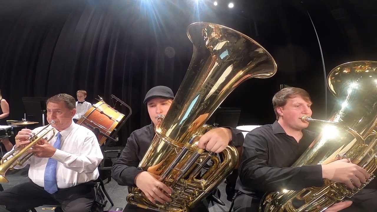 Tuba Cam: Summer Community Band Concert - YouTube
