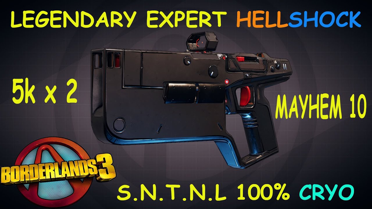 BL3 - Expert Hellshock - S.N.T.N.L 100% - Mayhem 10 - YouTube