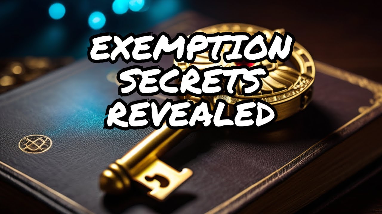 Discover the Hidden Power of Exemption Accounts - YouTube