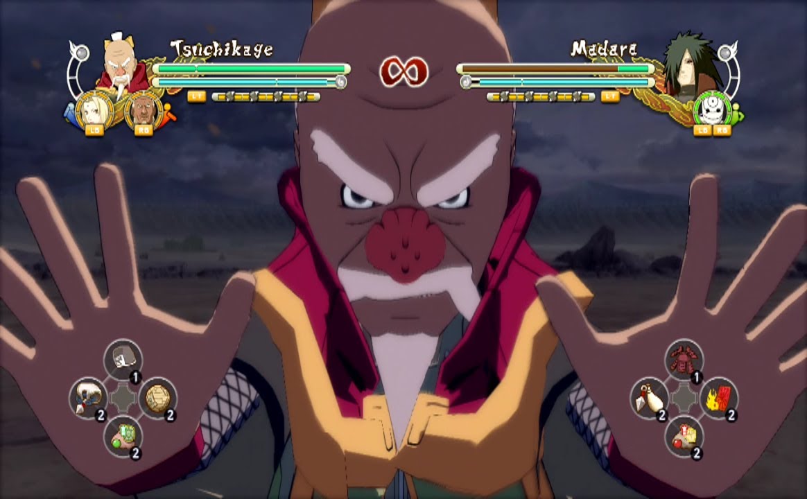Naruto Ultimate Ninja Storm 3 Tsuchikage Onoki Complete Moveset with ...