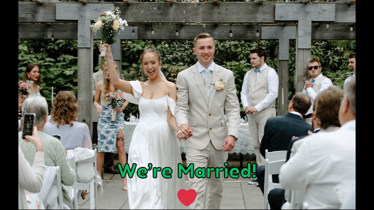 Were Married! | Gina and Brayden's Wedding Video - YouTube