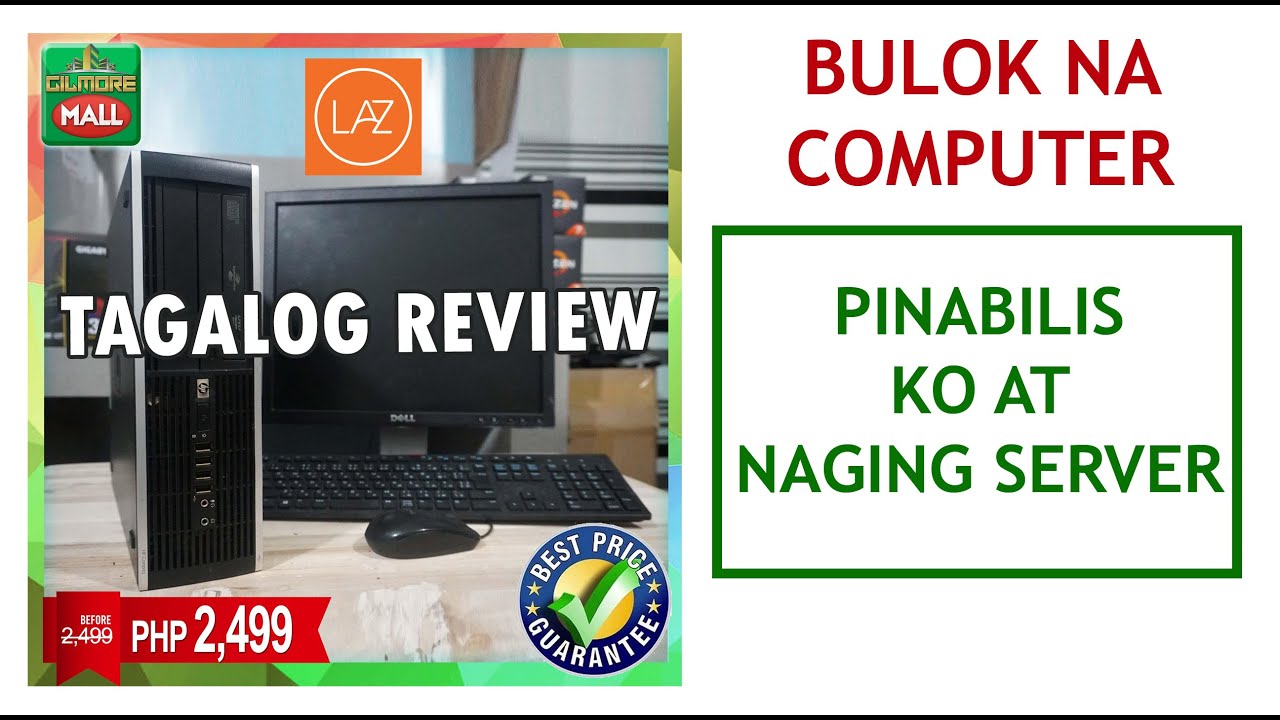 BULOK, LUMA, MABAGAL NA COMPUTER NABILI KO SA LAZADA, PINABILIS KO ...