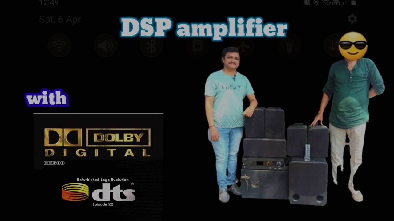 DSP Dolby DTS Amplifier with total speaker setup from Naidu electronics ...