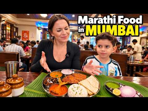 Is THIS Maharashtrian Food?! 🇮🇳 We Weren’t Expecting This in Mumbai!
