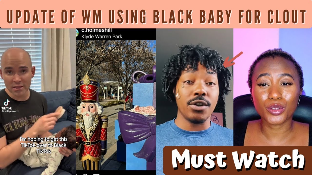 Update Of The White Man Using His Adopted Black Baby For Clout - Part 2 ...