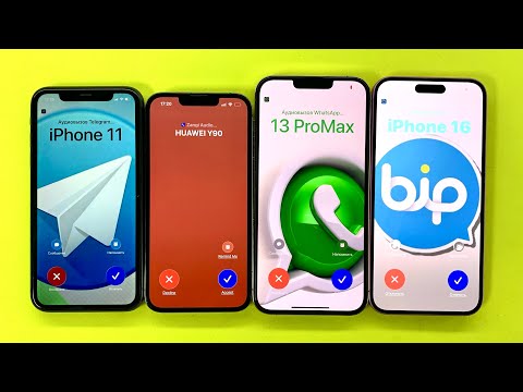 Incoming + Outgoing Call BiP, WhatsApp, Telegram, Zangi on iPhone 11/ 13Pro/ 13ProMax/ 16Plus 