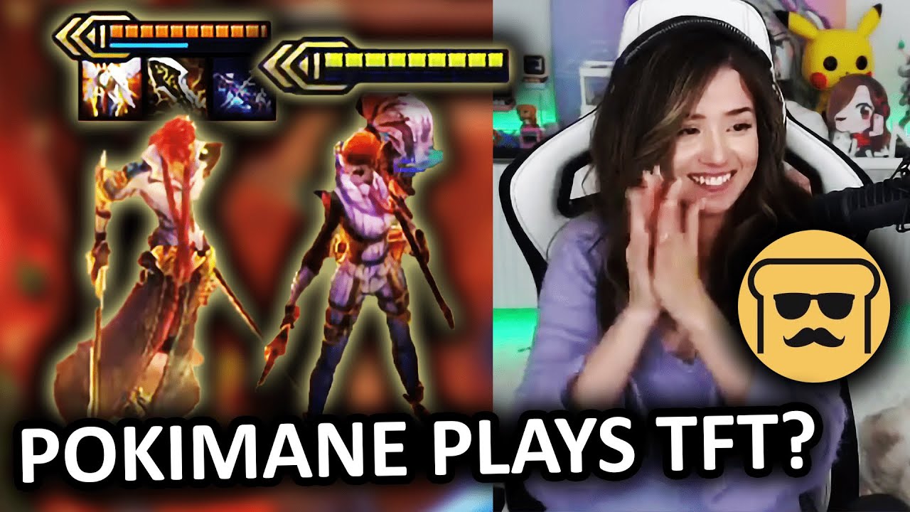 Pokimane and Disguised Toast Beat 3 Star Akali - YouTube